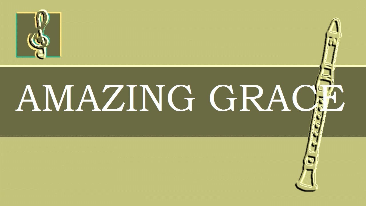 Recorder & Guitar Duet - Amazing Grace - Christmas Song (Sheet music ...