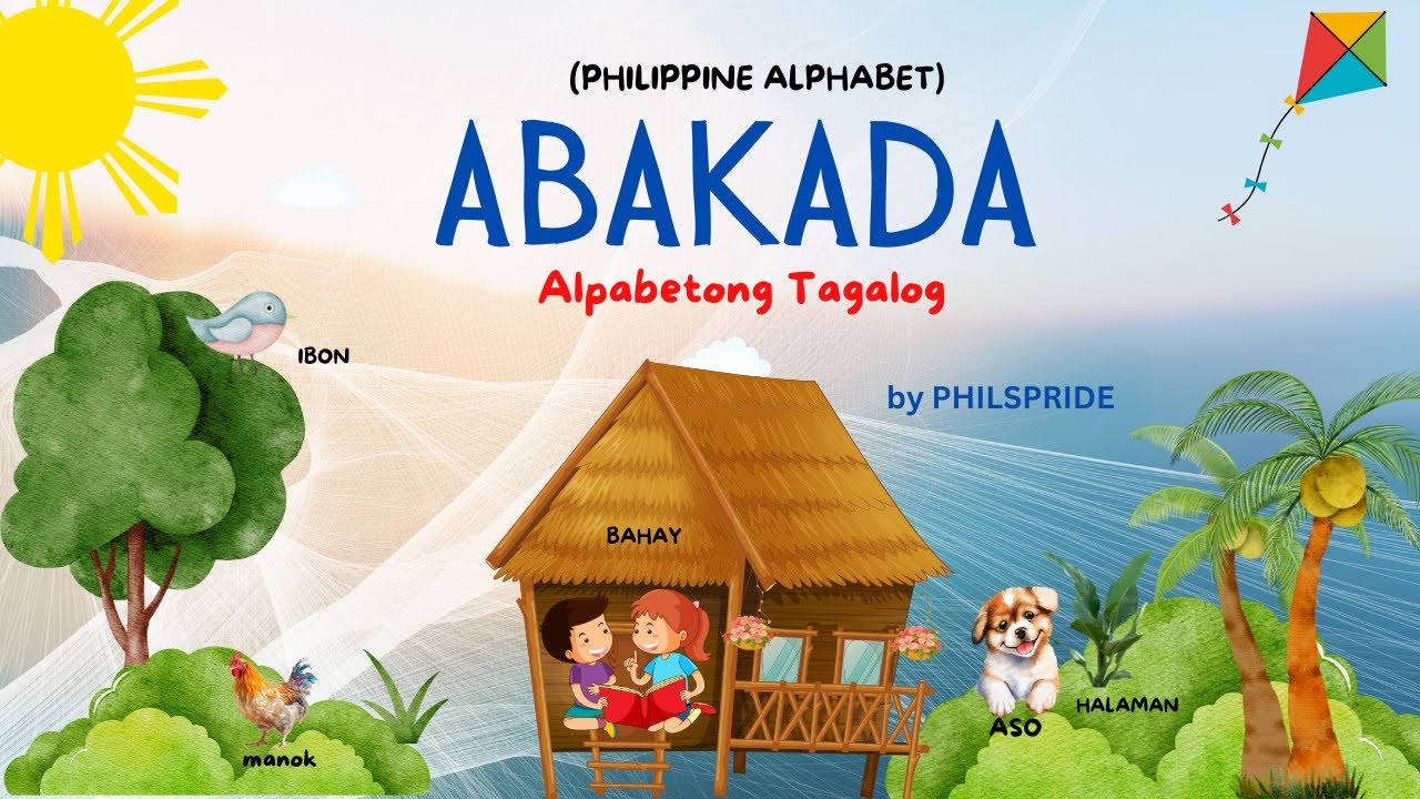 ABAKADA Philippine Alphabet /Alpabetong Tagalog w/ english translation ...