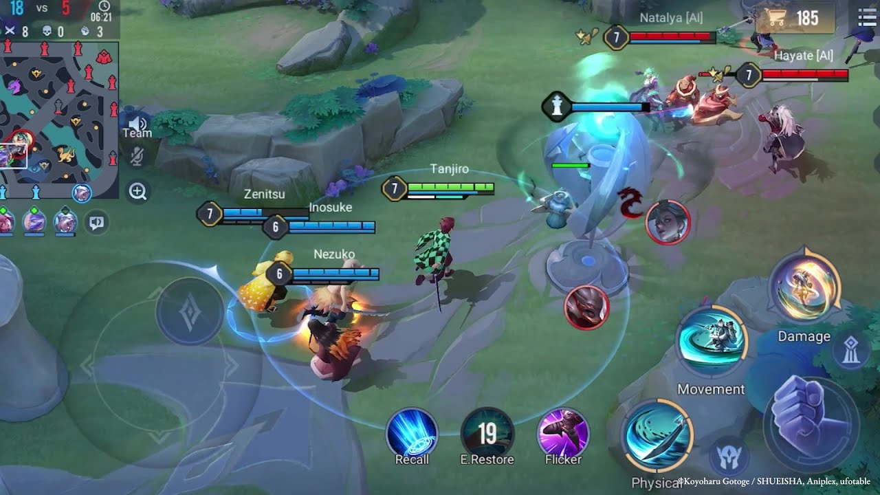 AOV X Demon Slayer: Kimetsu no Yaiba - Garena AOV (Arena of Valor ...