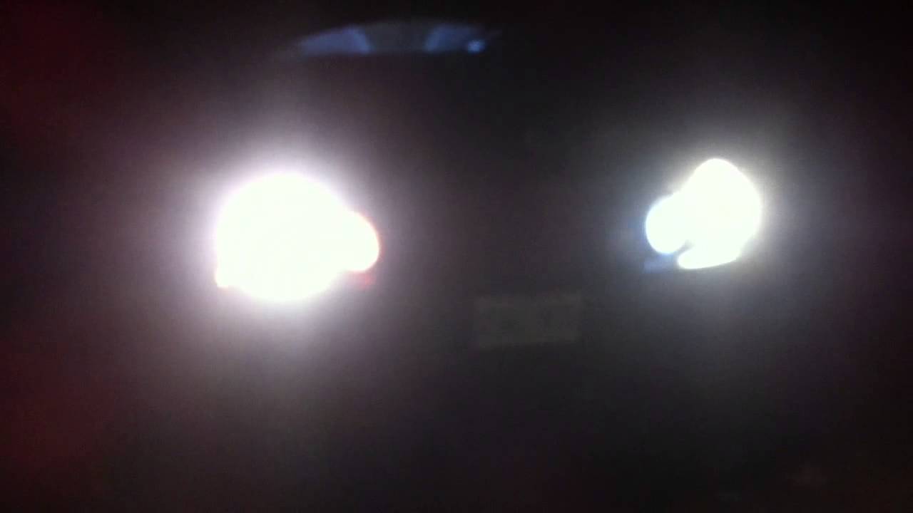 Mercedes W208 DRL colour change - YouTube