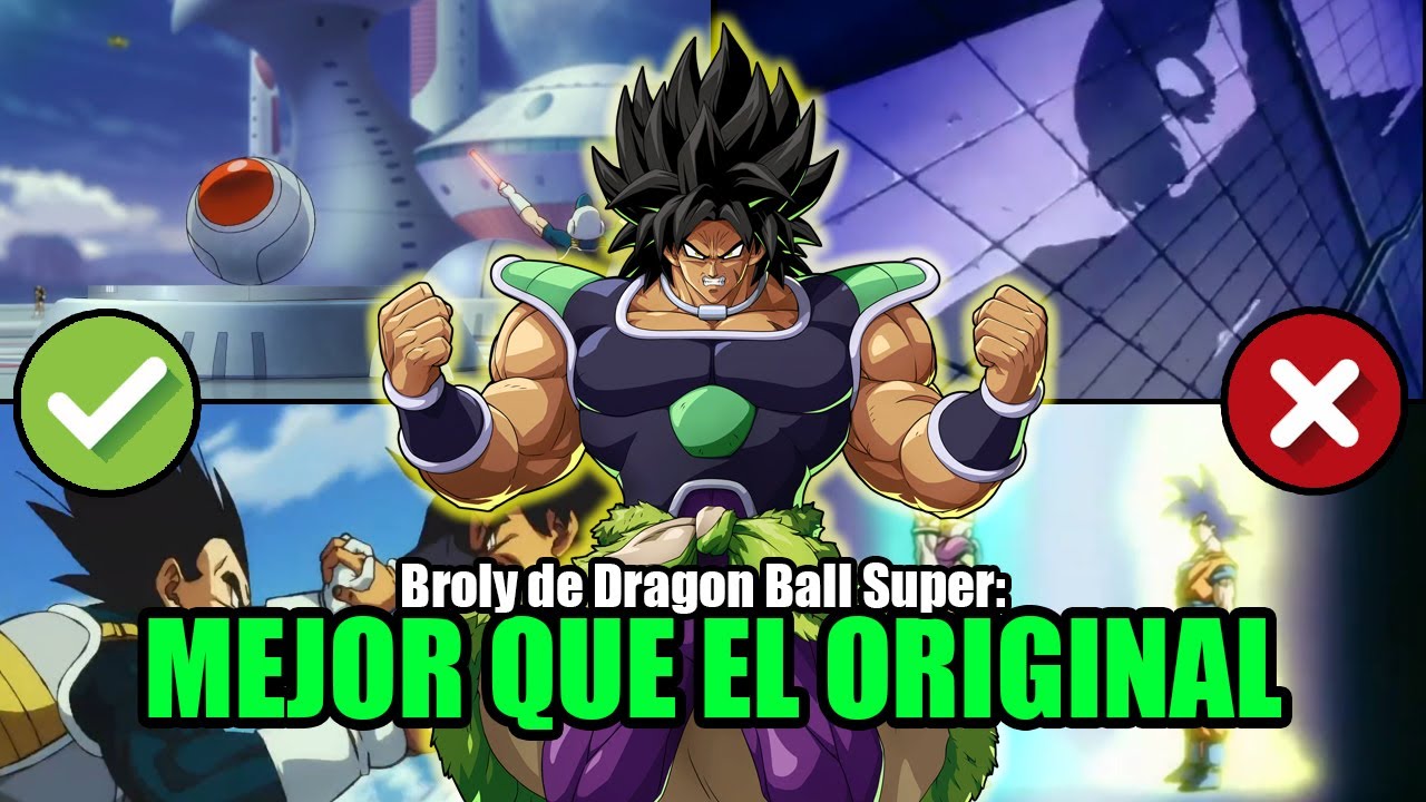 El Broly de DBS es mejor que el de DBZ | Análisis y opinión - YouTube