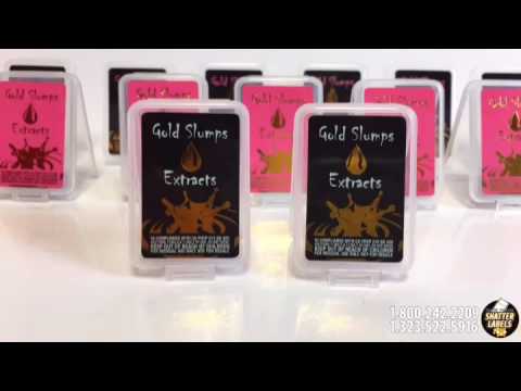 Gold Slumps Extracts - BHO Shatter Custom Packaging Shatter Packs by ...