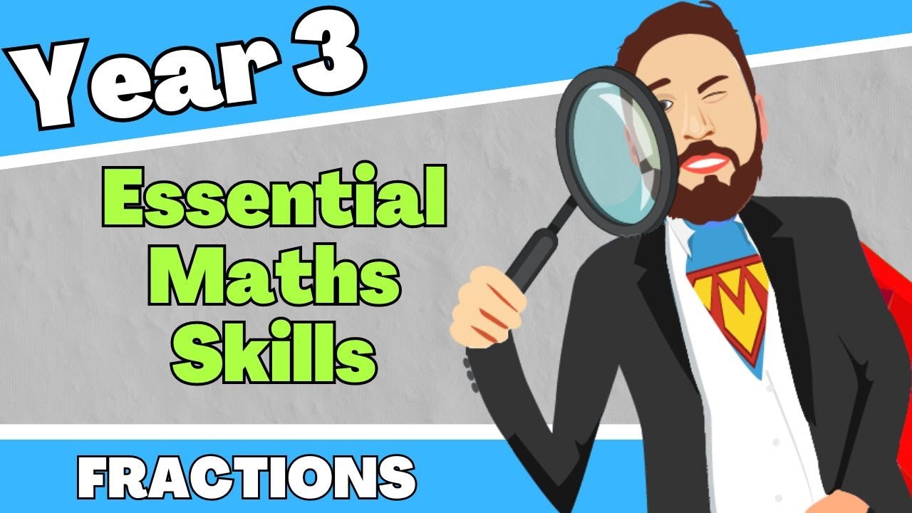 Year 3 Maths Lesson UK - FRACTIONS - YouTube