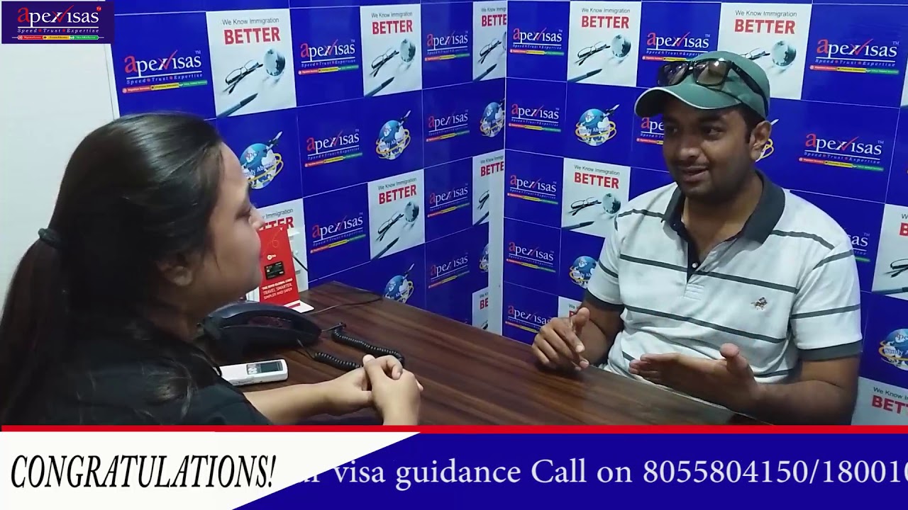 Mr. Juned Shaikh praise Apex Visas after getting Canada PR - YouTube