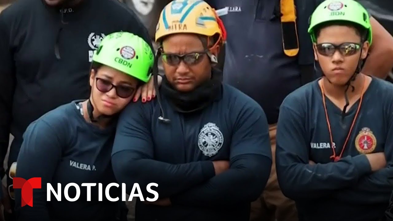 Rescatistas lidian con el impacto psicológico a una semana del colapso ...