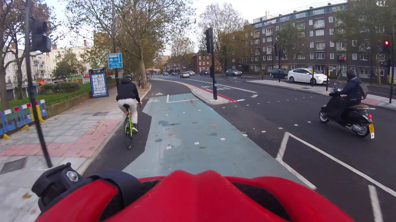 London Cycleway 4 Cycle Superhighway newly opened full route - YouTube