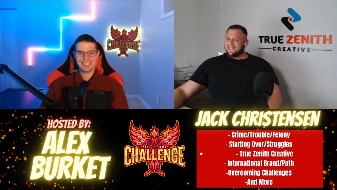 Jack Christensen talks: Crime/Trouble, True Zenith Creative, Homeless, Overcome, New Start and ...