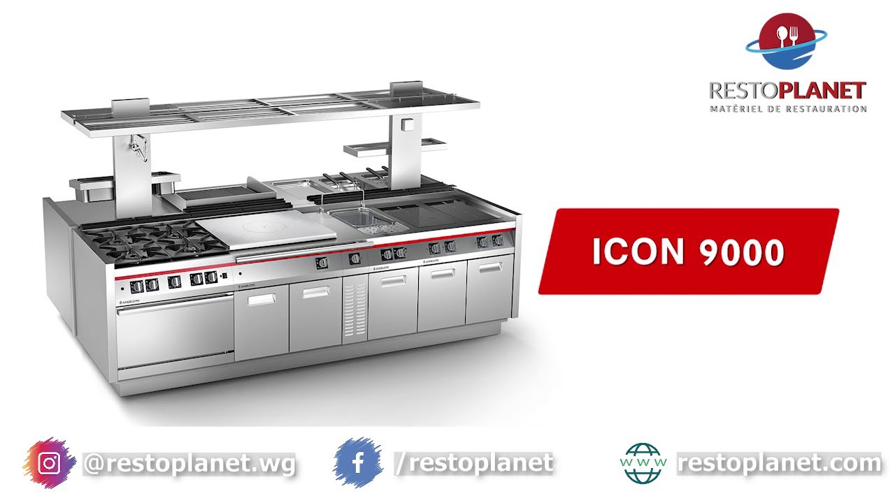 RestoPlanet.com تقدم "ICON 9000" من ANGELO PO - YouTube