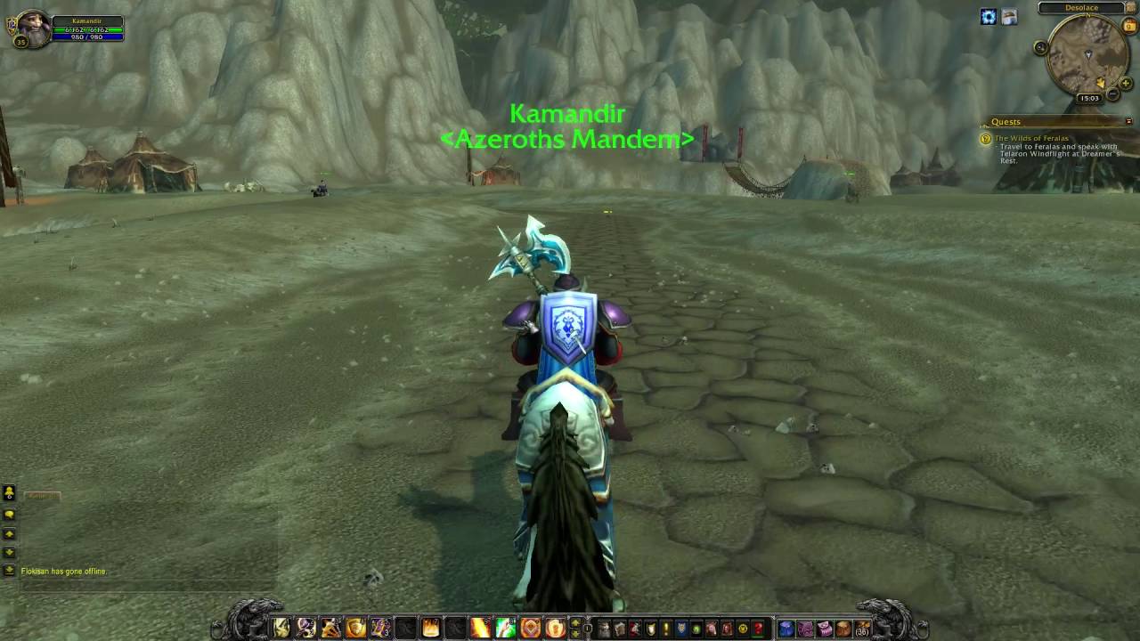 WoW quest #2582 The Wilds of Feralas - YouTube