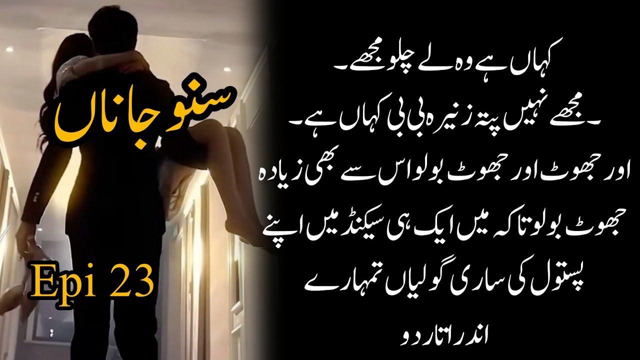 Sunoo janaa novel by meerab shah|Urdu novel |episode 23 - YouTube
