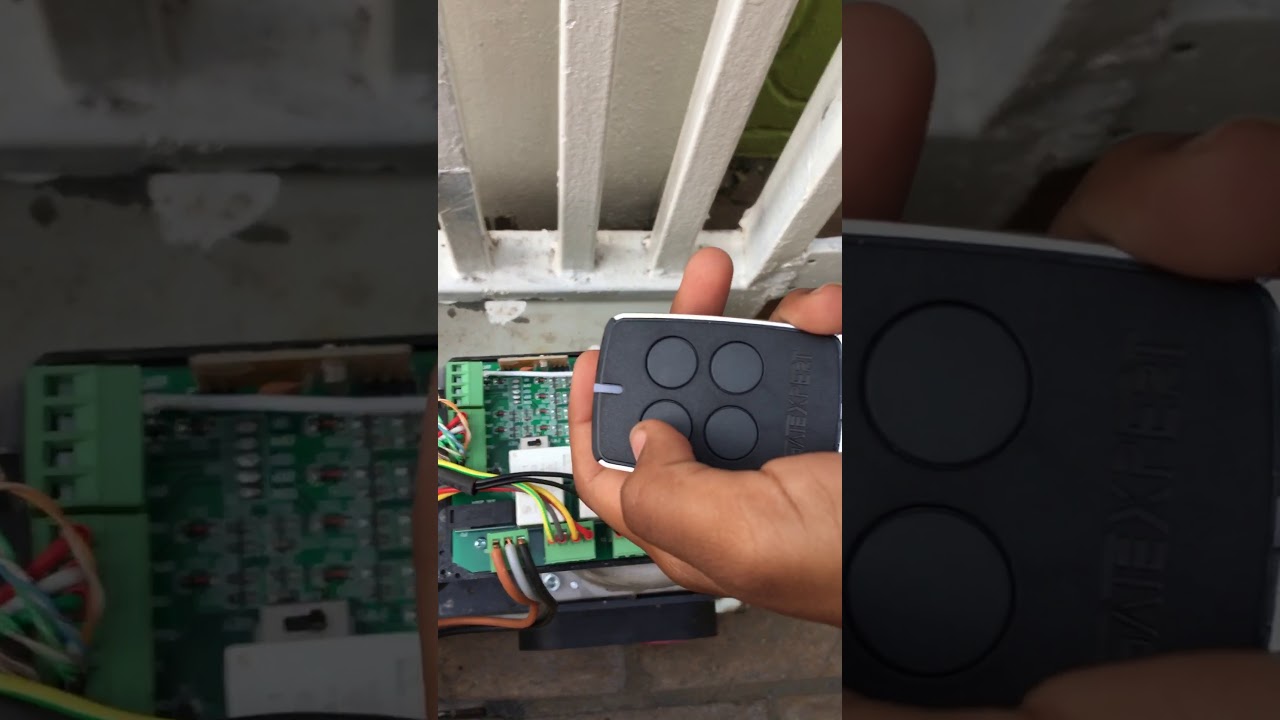 Adding additional Gate remote for a Gatexpert Motor - YouTube