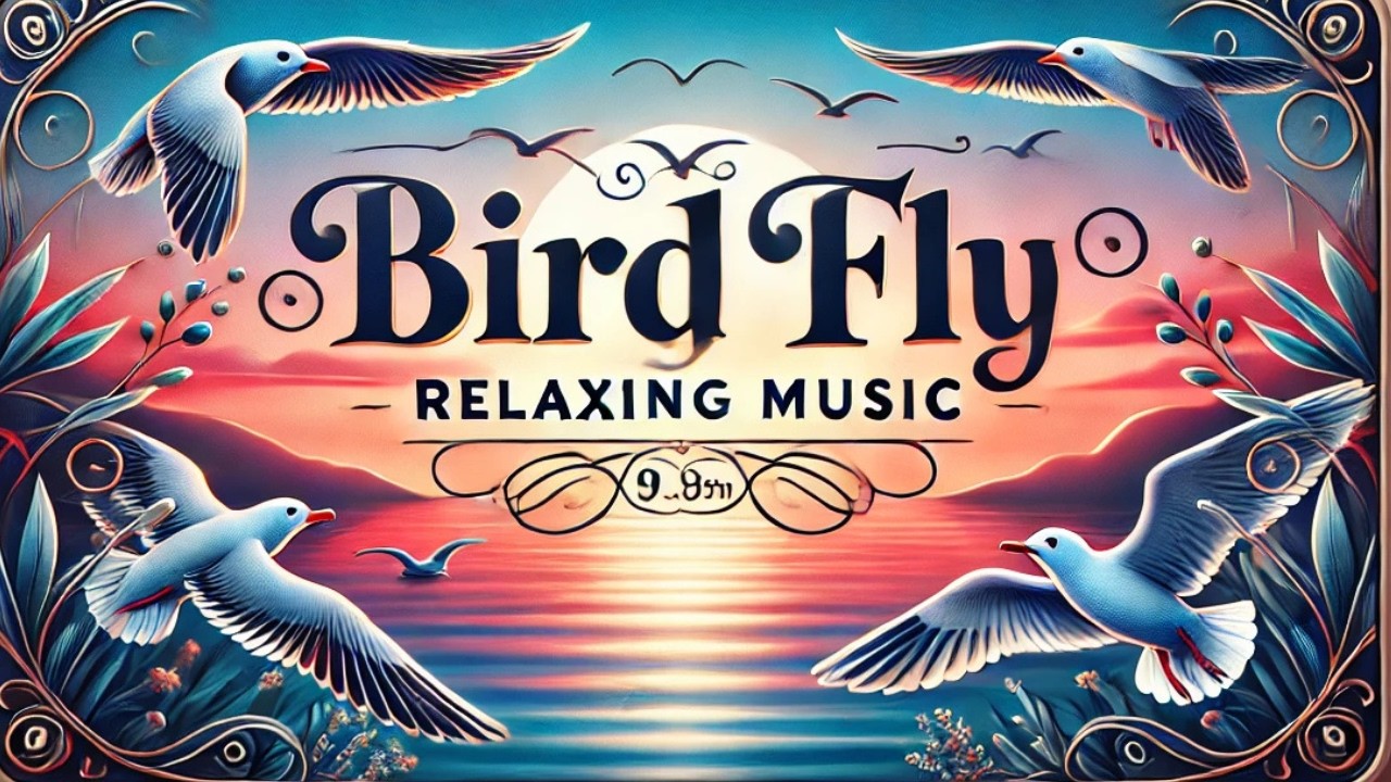 The Bird Fly 2 Hour Relaxing Music for Peaceful Minds - YouTube