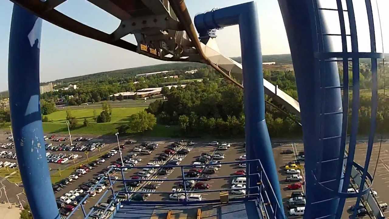 Carowinds Afterburn Roller Coaster, A.K.A Top Gun, GoPro Hero2 - YouTube