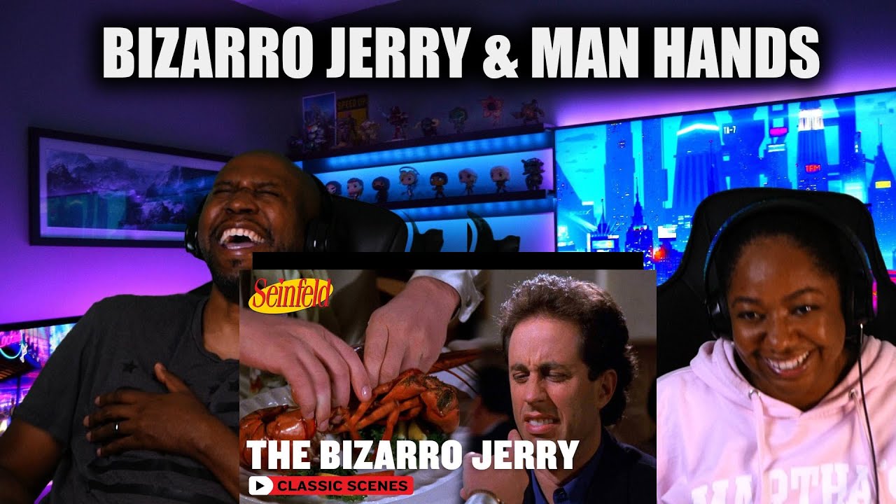 First Time Reaction to Seinfeld Bizarro Jerry & Man Hands - YouTube