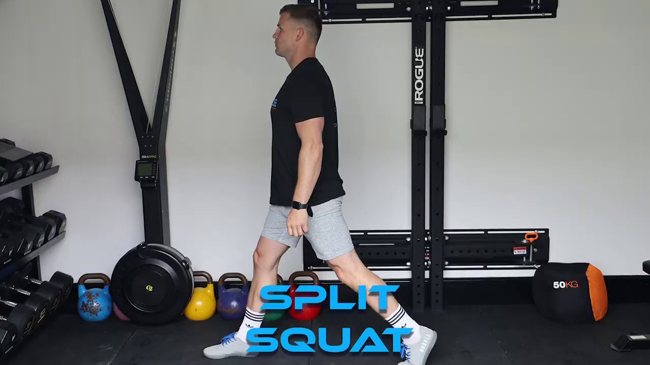 Bodyweight Split Squat - YouTube