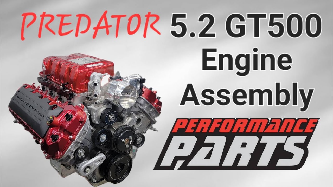 ENGINE ASSEMBLY: Predator 5.2 GT500 With Performance Parts Step-by-Step ...