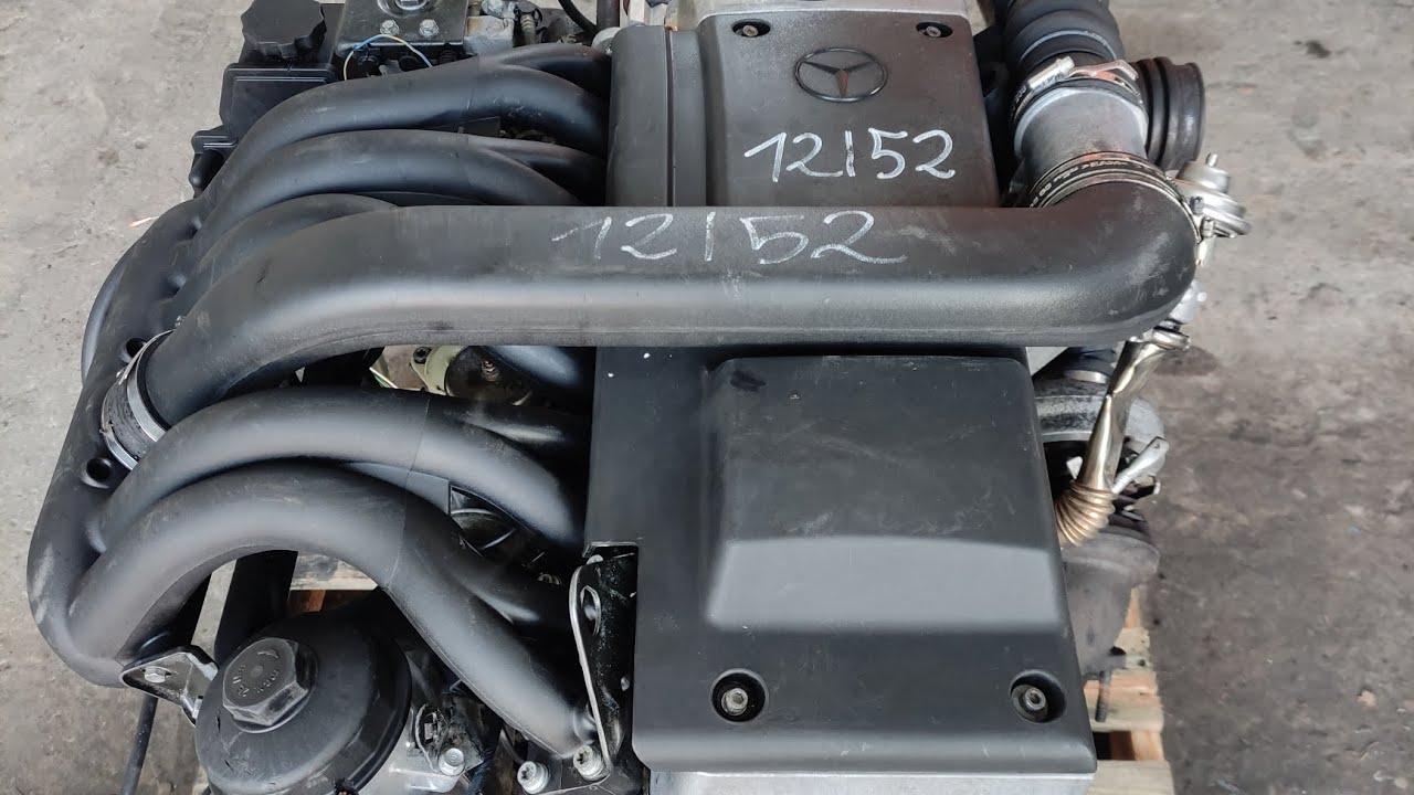 продам двигун Mercedes OM605 2.5тд на механічному топливному - YouTube