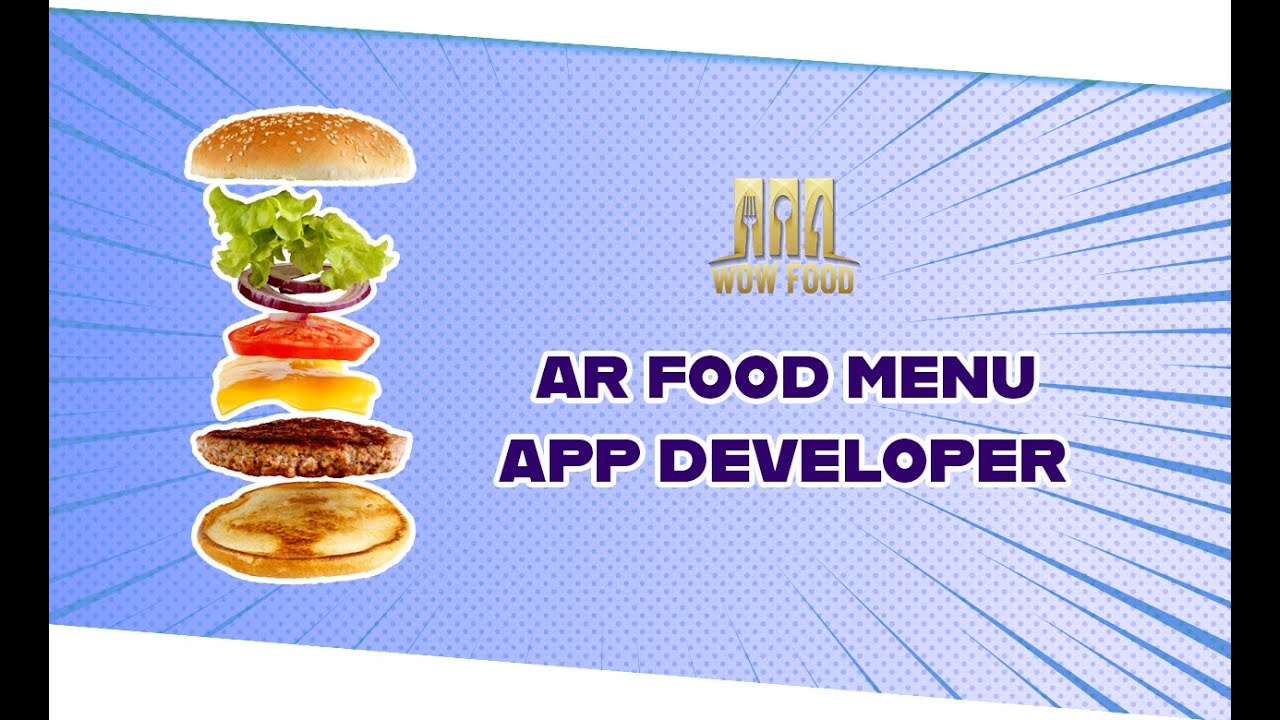 AR Menu APP | Augmented Reality Restaurant APP | AR Food Menu APP ...