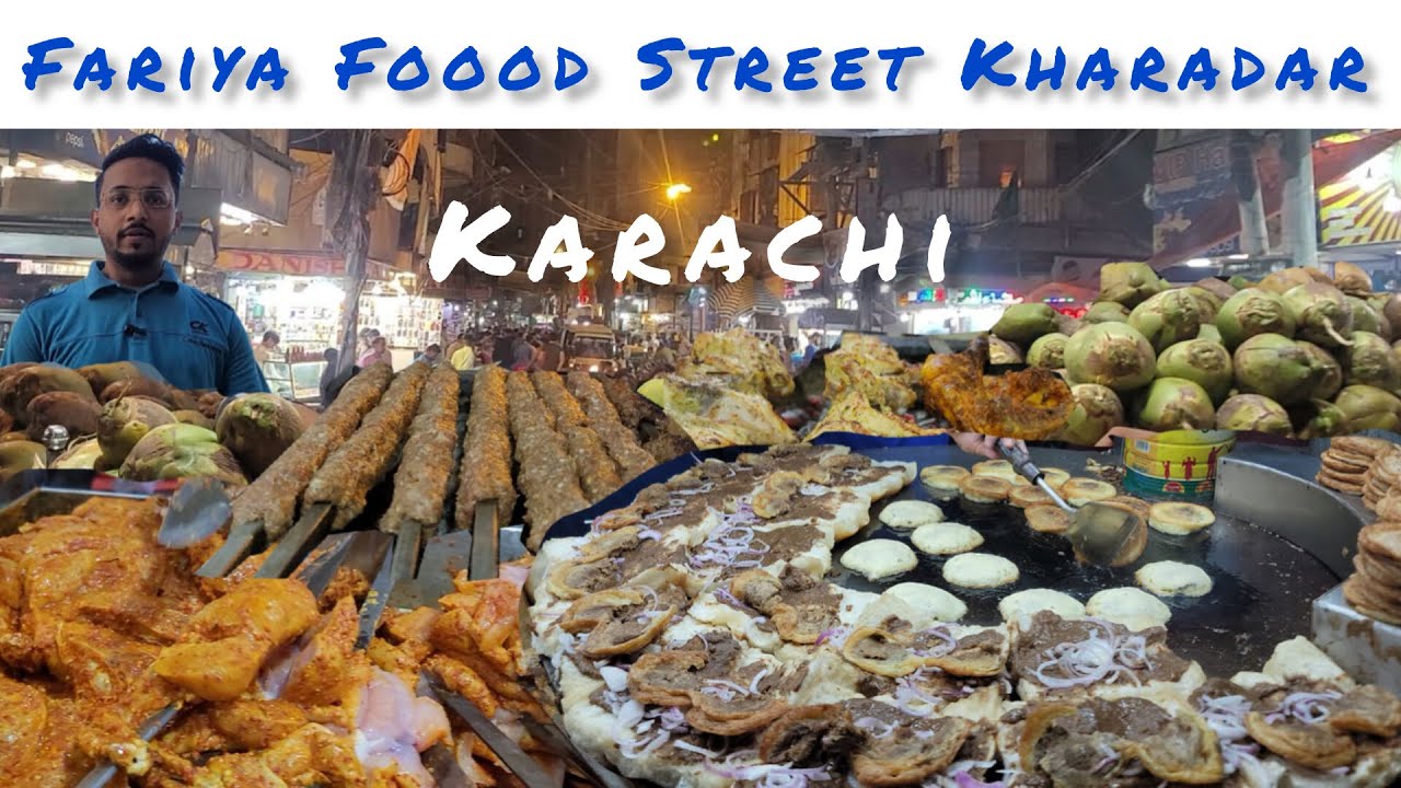 Kharadar Food Street Karachi Pakistan | Amma Chat House, Ishak Bun ...