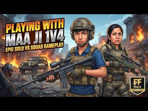 1v6 MUMMY KE SATH YE LIVE PE KYA HOGAYA BOOM BAAM