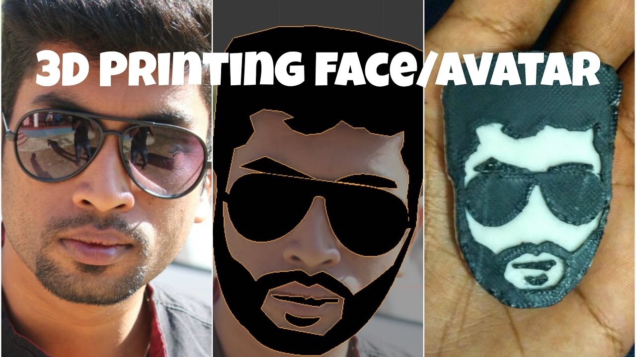 3D Printing Face/Avatar | Timelapse | 3D Printing - India - YouTube
