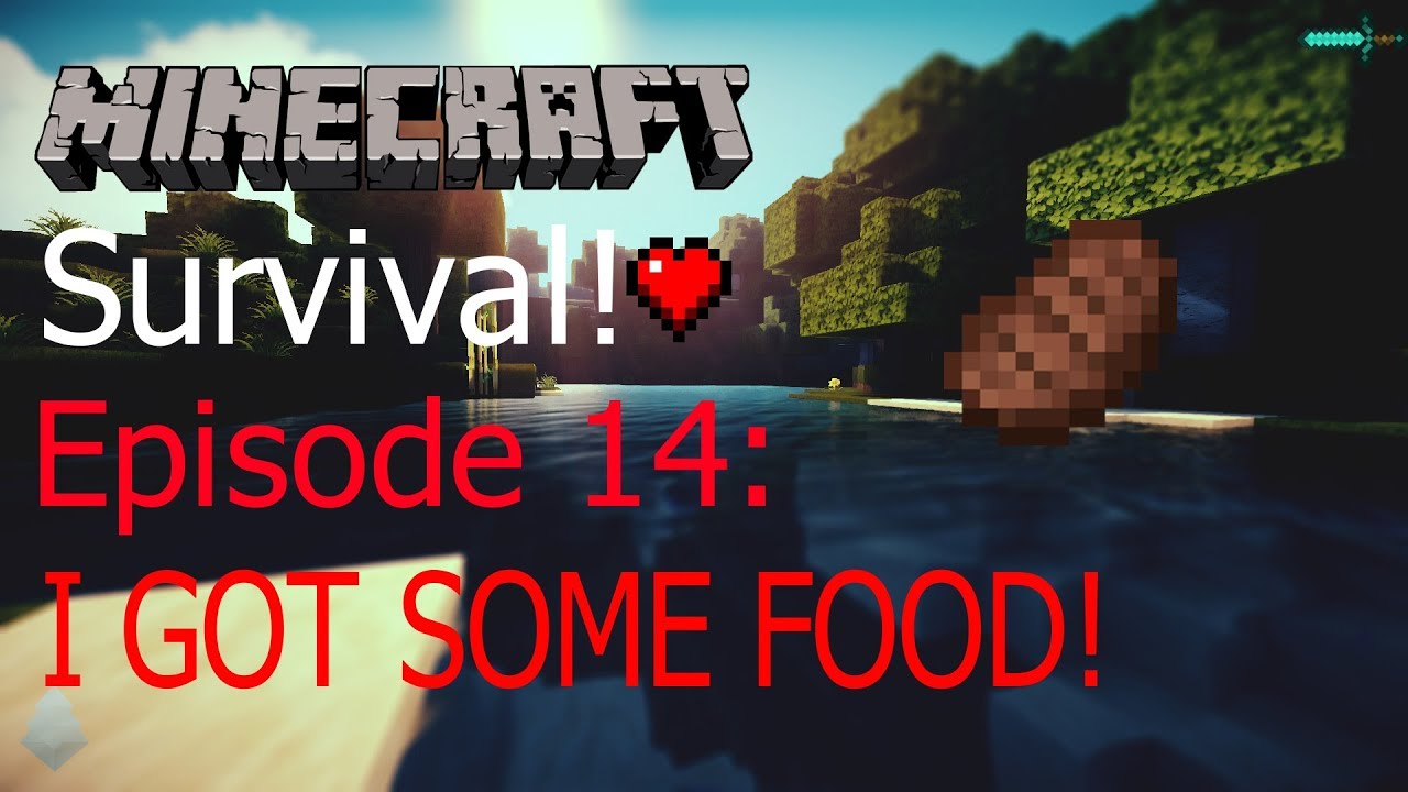I GOT SOME FOOD! - Minecraft Survival Episode 14 - YouTube