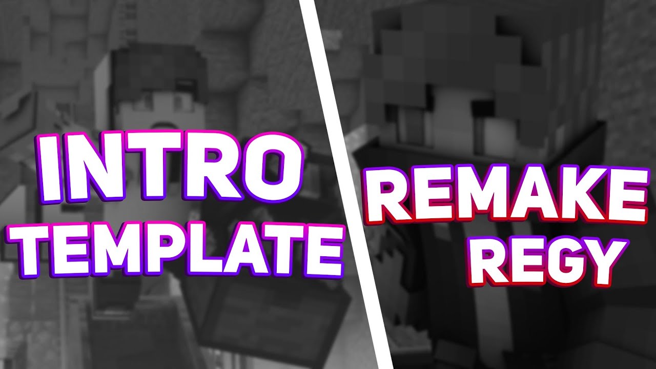 #15 Intro template-remake Regy (Dual intro) (C4d + AE + Veg) Intro mp4 ...