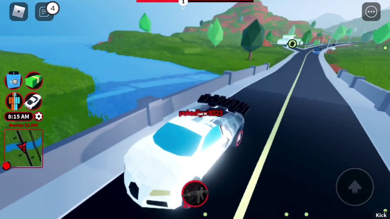 Jailbreak roleplay Police chase and prison escape - YouTube