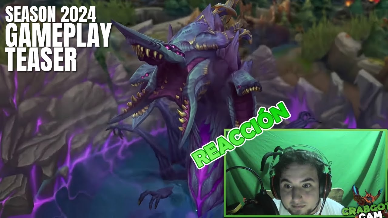 MAIN URGOT REACCIONA A: SEASON 2024 GAMEPLAY TEASER LEAGUE OF LEGENDS ...
