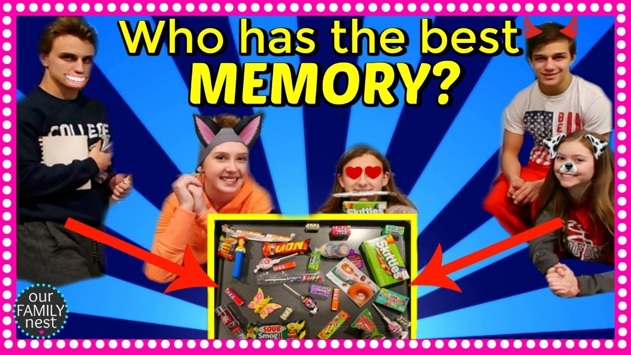 WHO HAS THE BEST MEMORY? PLAY AT HOME! - YouTube