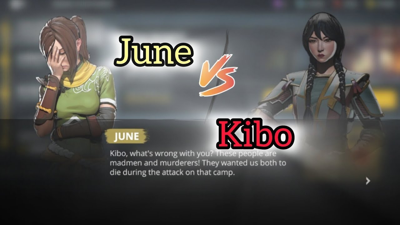 princess June v/s kibo(her childhood friend) || spicey battle🔥🥵 must ...
