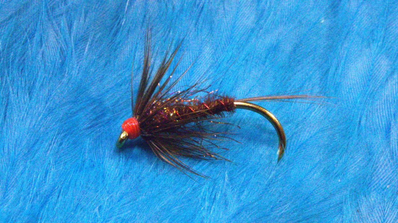 Fly Tying: A Fiery Brown Cruncher With Martyn White - YouTube