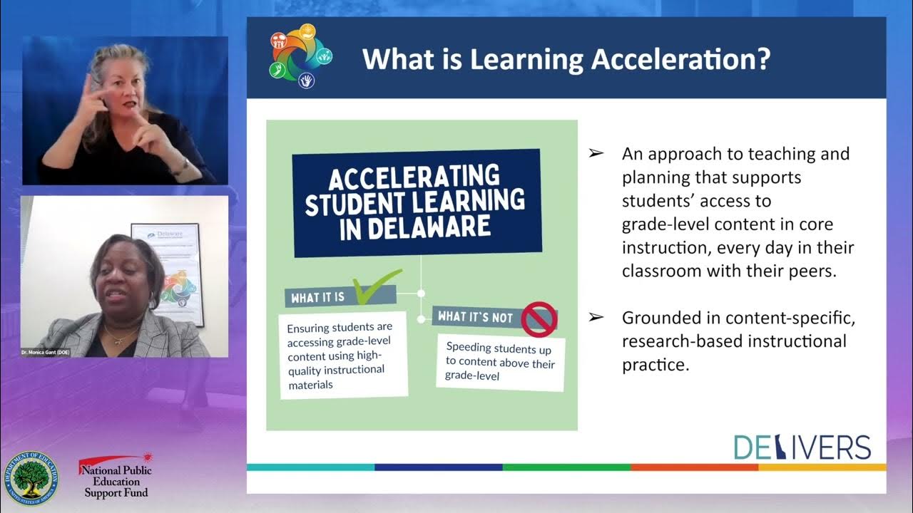 Instructional Strategies to Support Learning Acceleration - YouTube