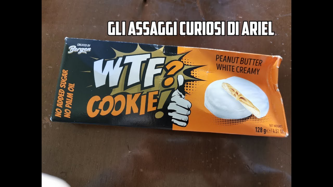 GLI ASSAGGI CURIOSI DI ARIEL-WTF Cookies - YouTube