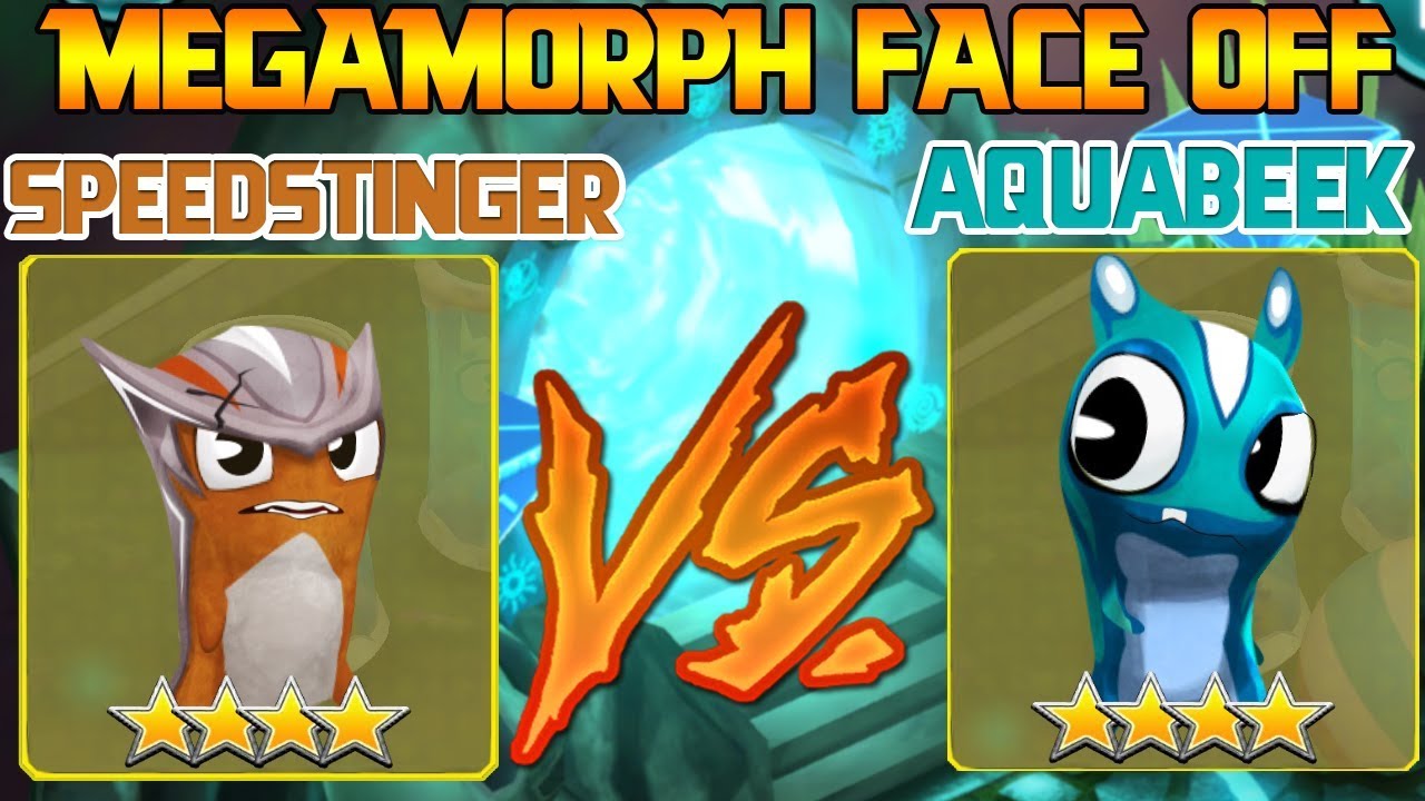 Megamorph SPEEDSTINGER vs Megamorph AQUABEEK ! FAST SLUGS FACE OFF ...