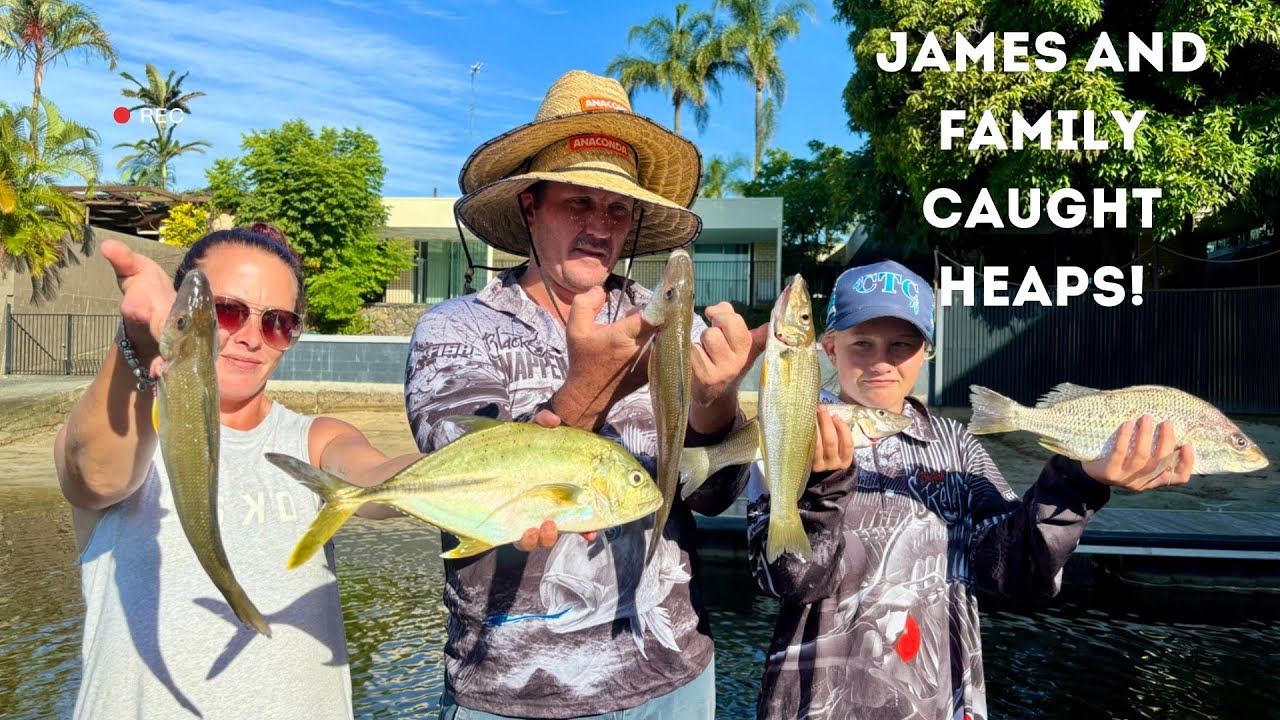 James & family caught heaps🎣 - YouTube