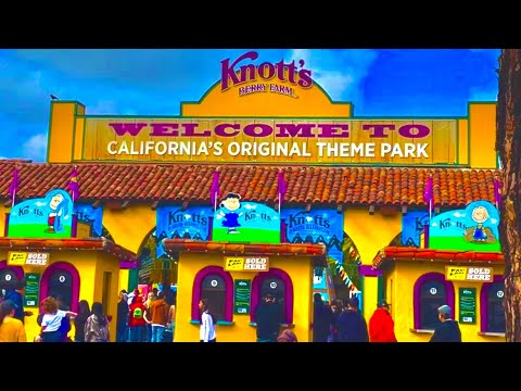 Trip to knotts berry farm - YouTube