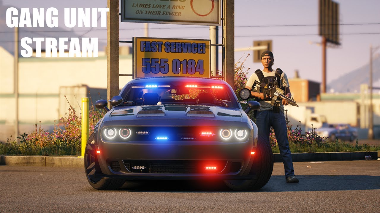 Gang Unit Stream. LSPDFR GTA 5 - YouTube