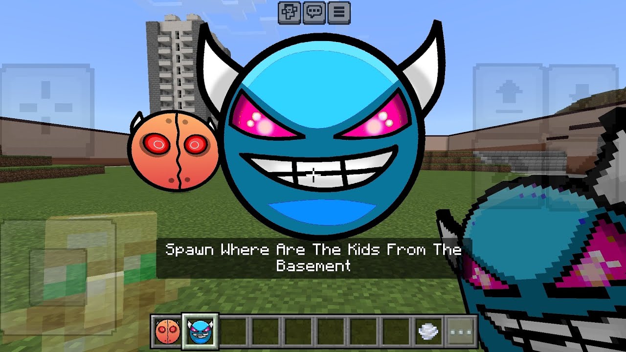 Melt Demon [Geometry Dash] Nextbot Added | MCPE | CLN_Part13_Addon ...