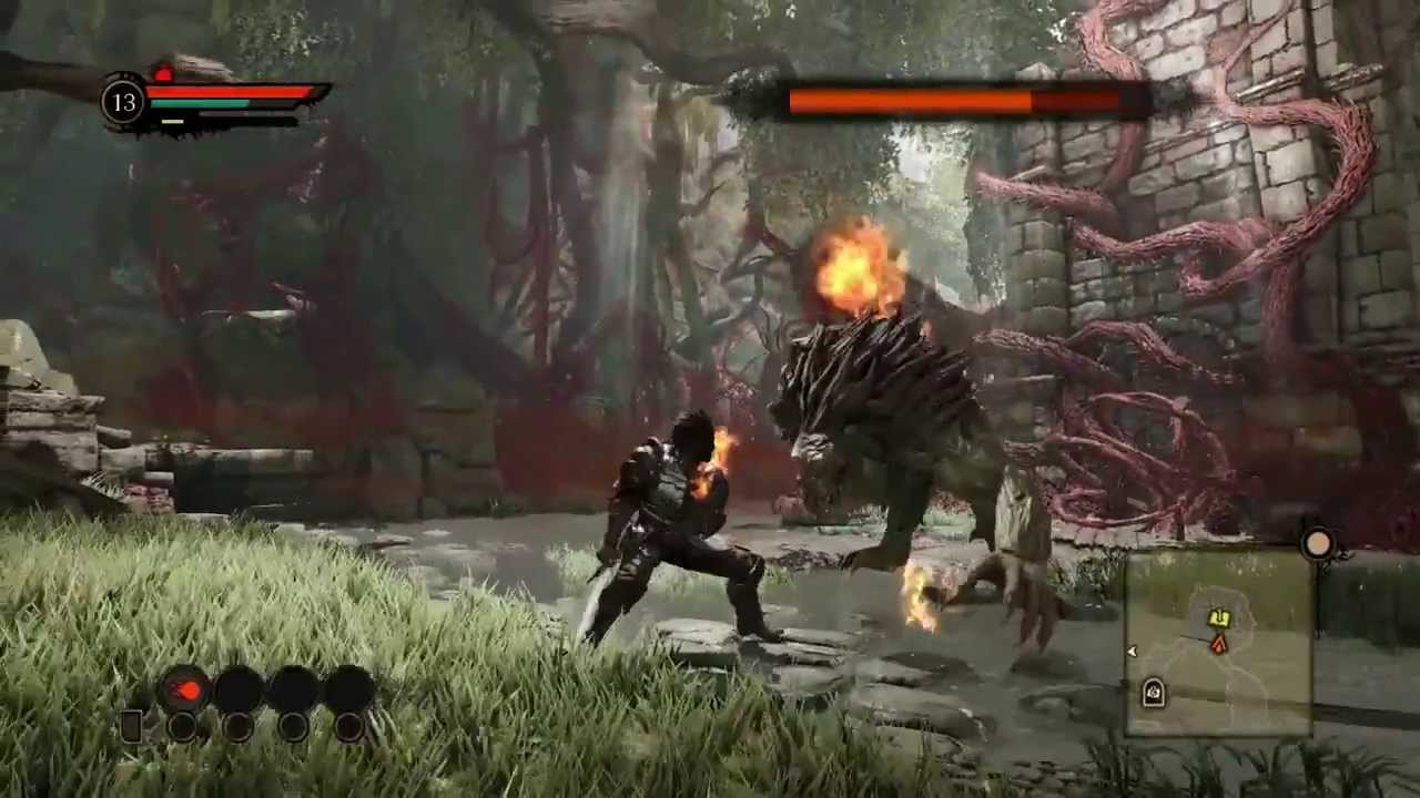 Bound by Flame Gameplay Trailer PS4 HD - YouTube