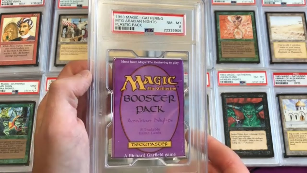 Arabian Nights MTG PSA Graded Set Review - YouTube