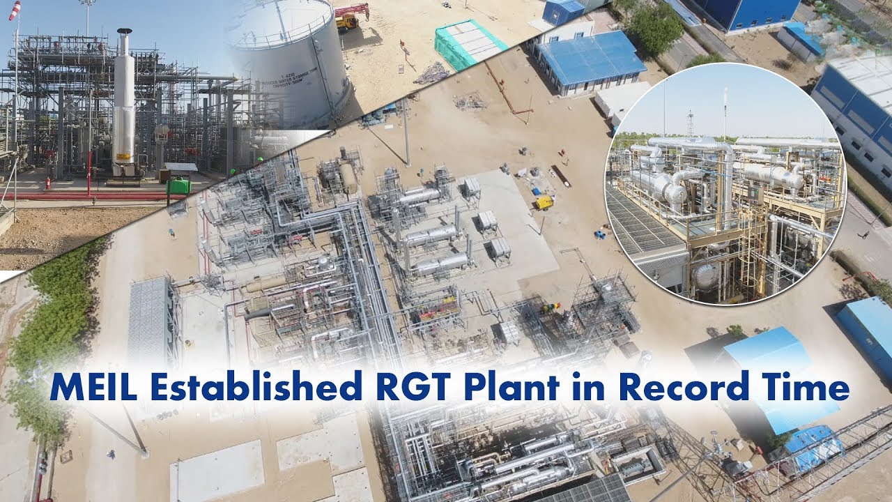MEIL Established RGT Plant in Record Time || Best Projects In India ...