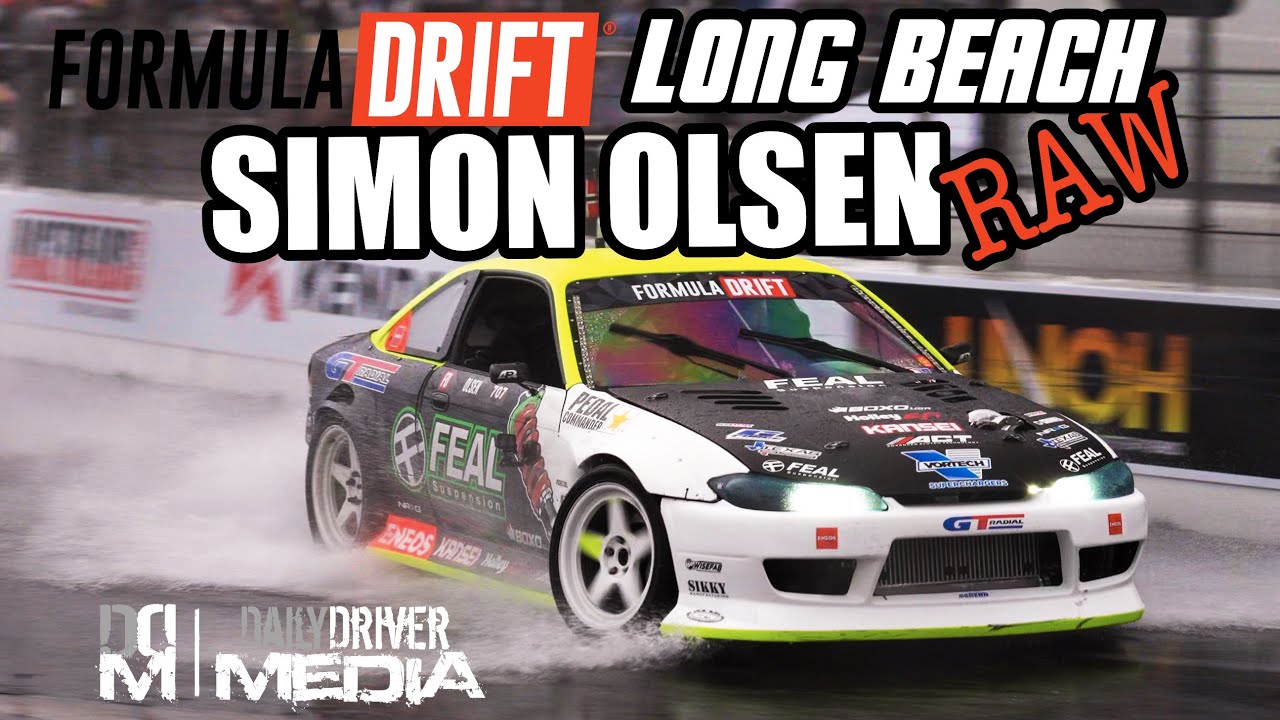 Formula Drift RAW - Simon Olsen - Long Beach 4K - YouTube