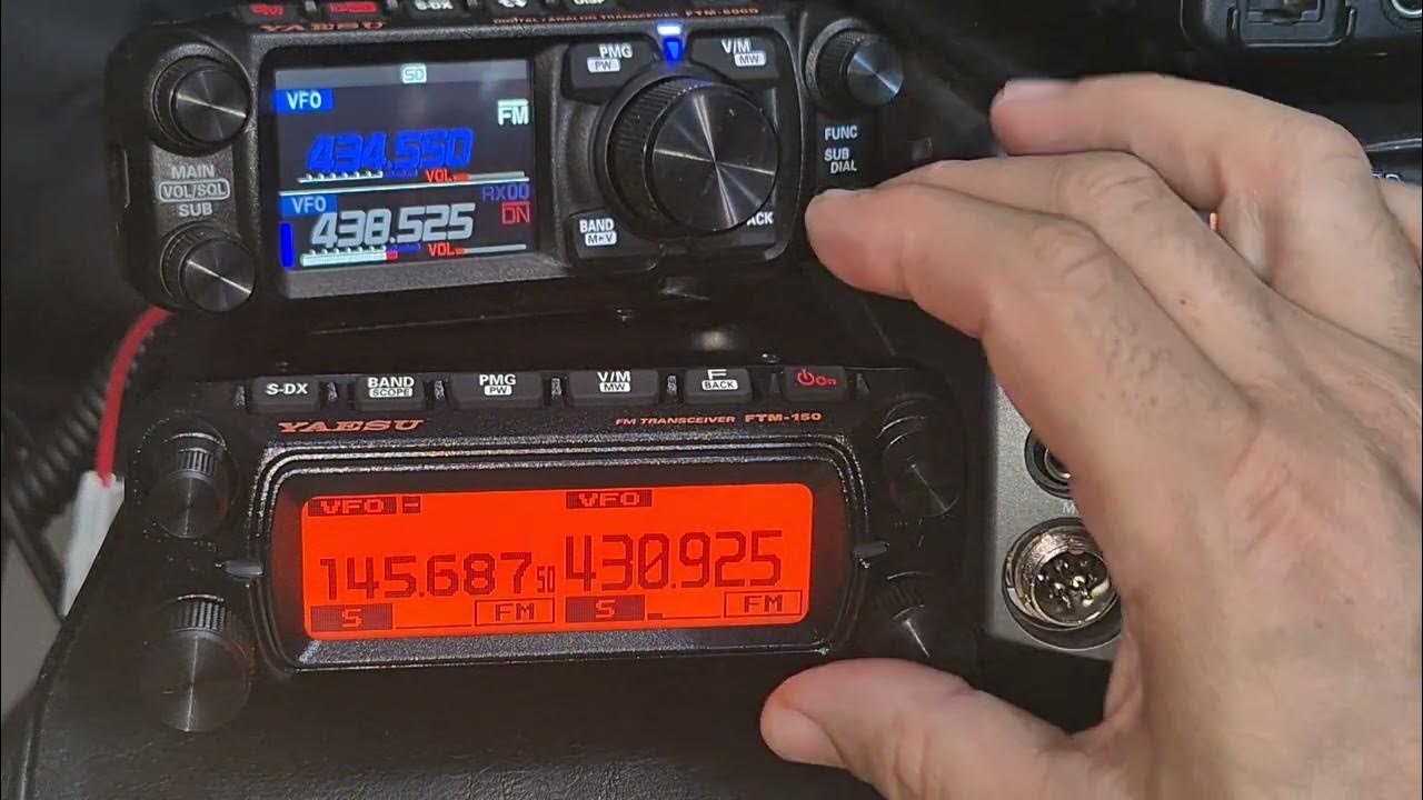 Yaesu FTM-150 & FTM500/510 - YouTube