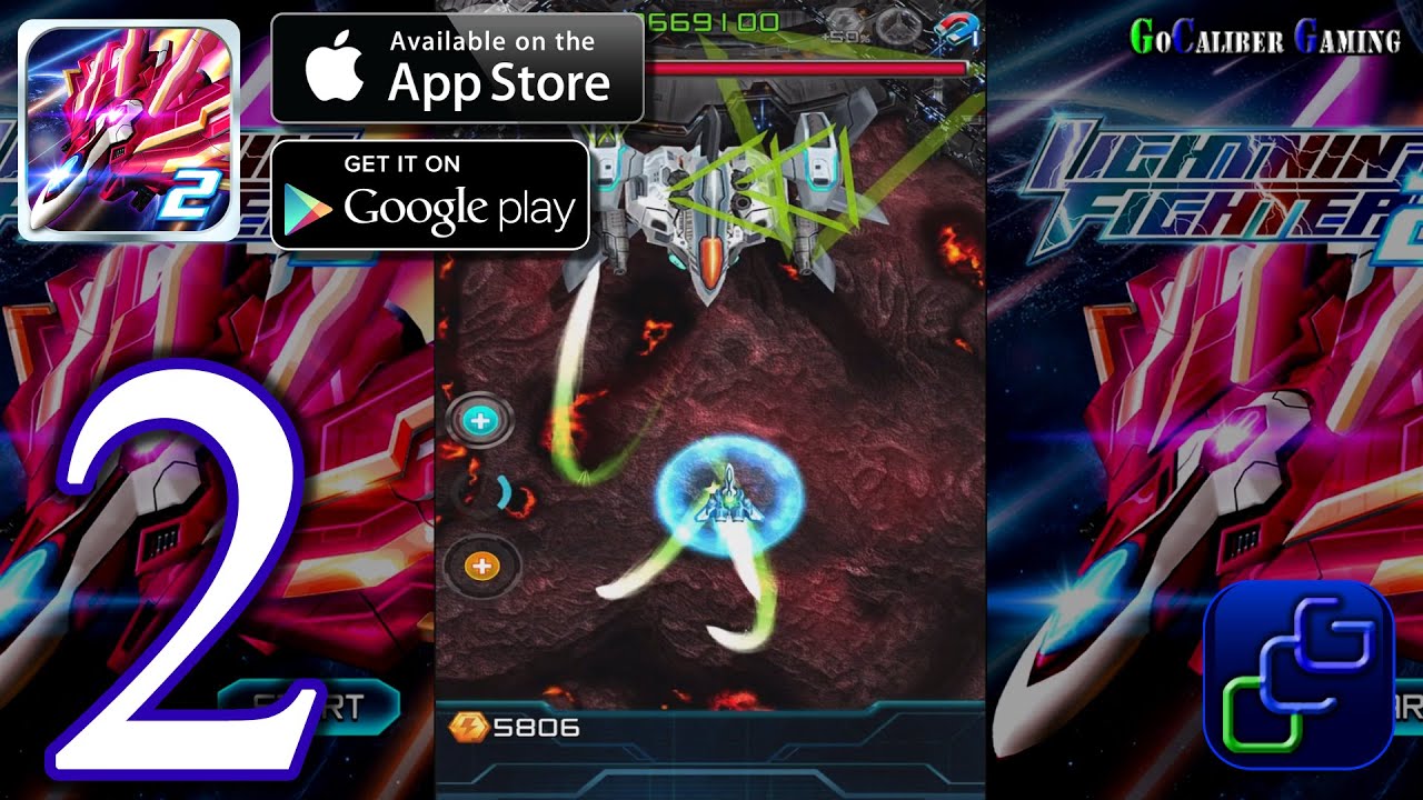 Lightning Fighter 2 iOS Walkthrough - Part 2 - Bronze Stages 5-7 - YouTube