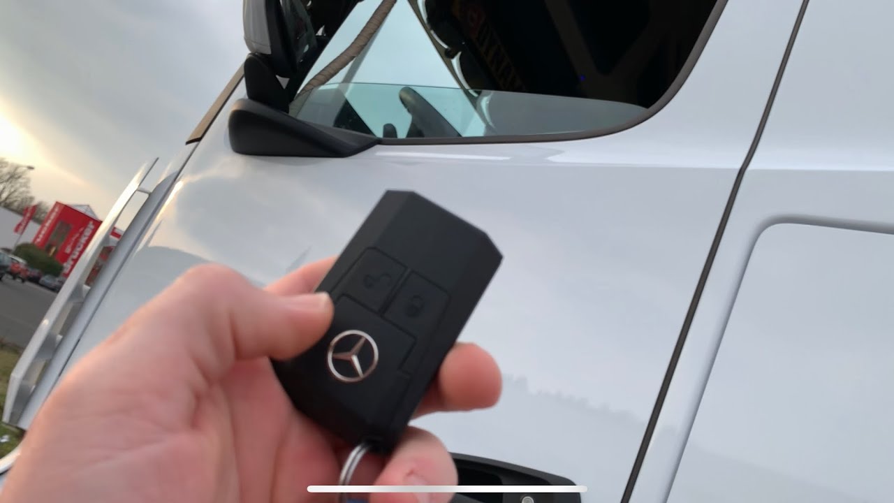 Mercedes-Benz Actros MP4 LKW Comfort Schlüssel benutzen MB neuer Actros ...