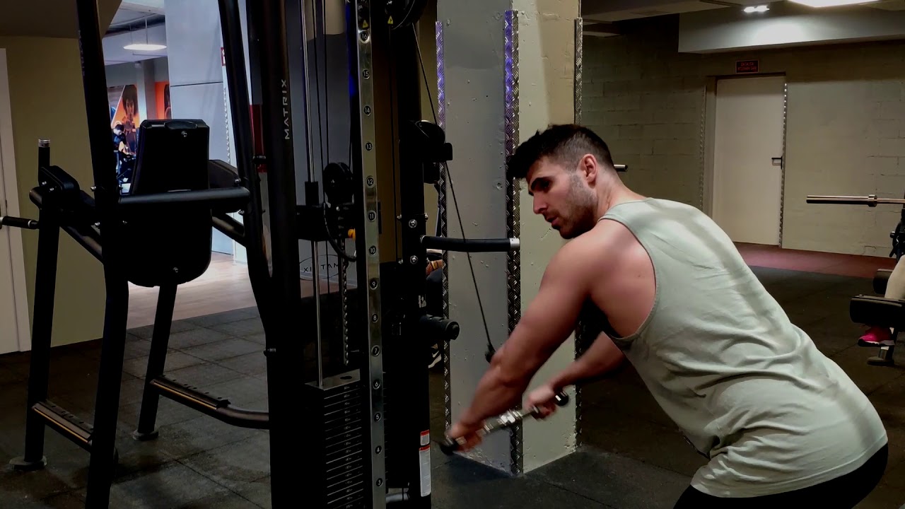 Pull over polea alta - YouTube