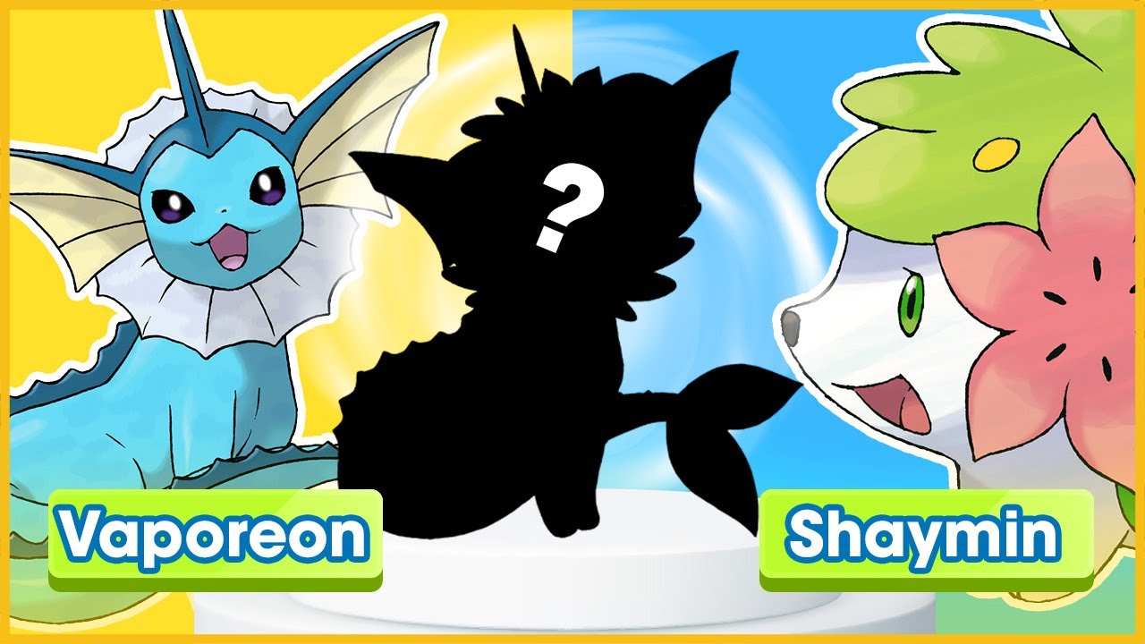 Pokemon Fusion | Vaporeon + Shaymin | pokemon infinite fusion challenge ...