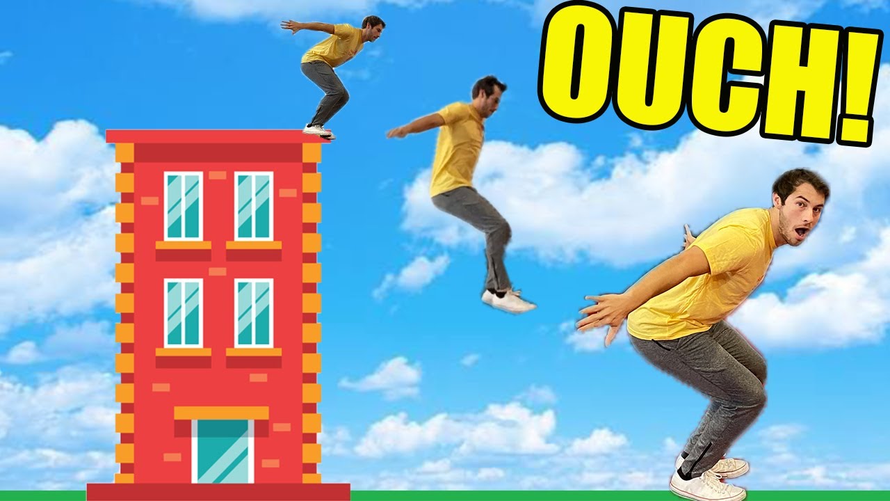 How to Jump Off Buildings (Parkour) - YouTube