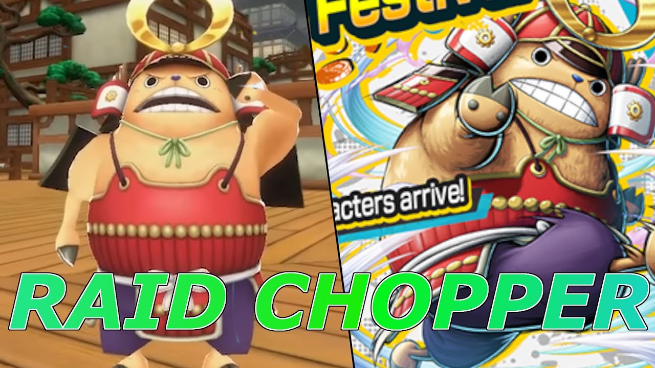 HOW GOOD IS THE NEW RAID CHOPPER IN ONE PIECE BOUNTY RUSH!?!?! - YouTube